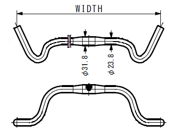 NITTO RM-3 SSB Heat Treated Handlebar
