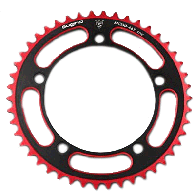 NOS SUGINO MC130NC Double Anodized Chainring