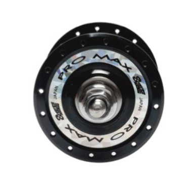 SUZUE PROMAX High Fringe BLACK Track Hub 32H